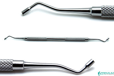 Dental Restorative Serrated Pluggers 2.4mm/2.7mm Double Ended Filling ...