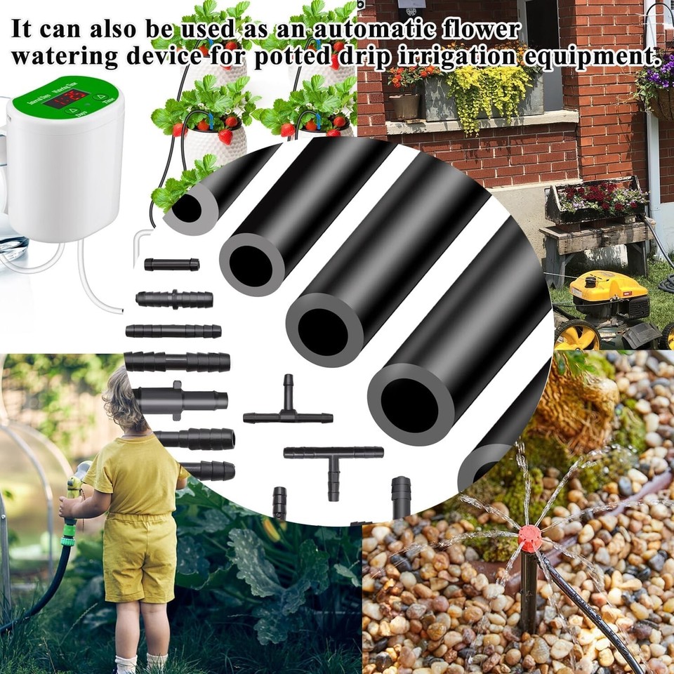 Vacuum Line Kit, 6Pcs 5Ft Vacuum Hose Automotive with 65Pcs Vacuum Line ...