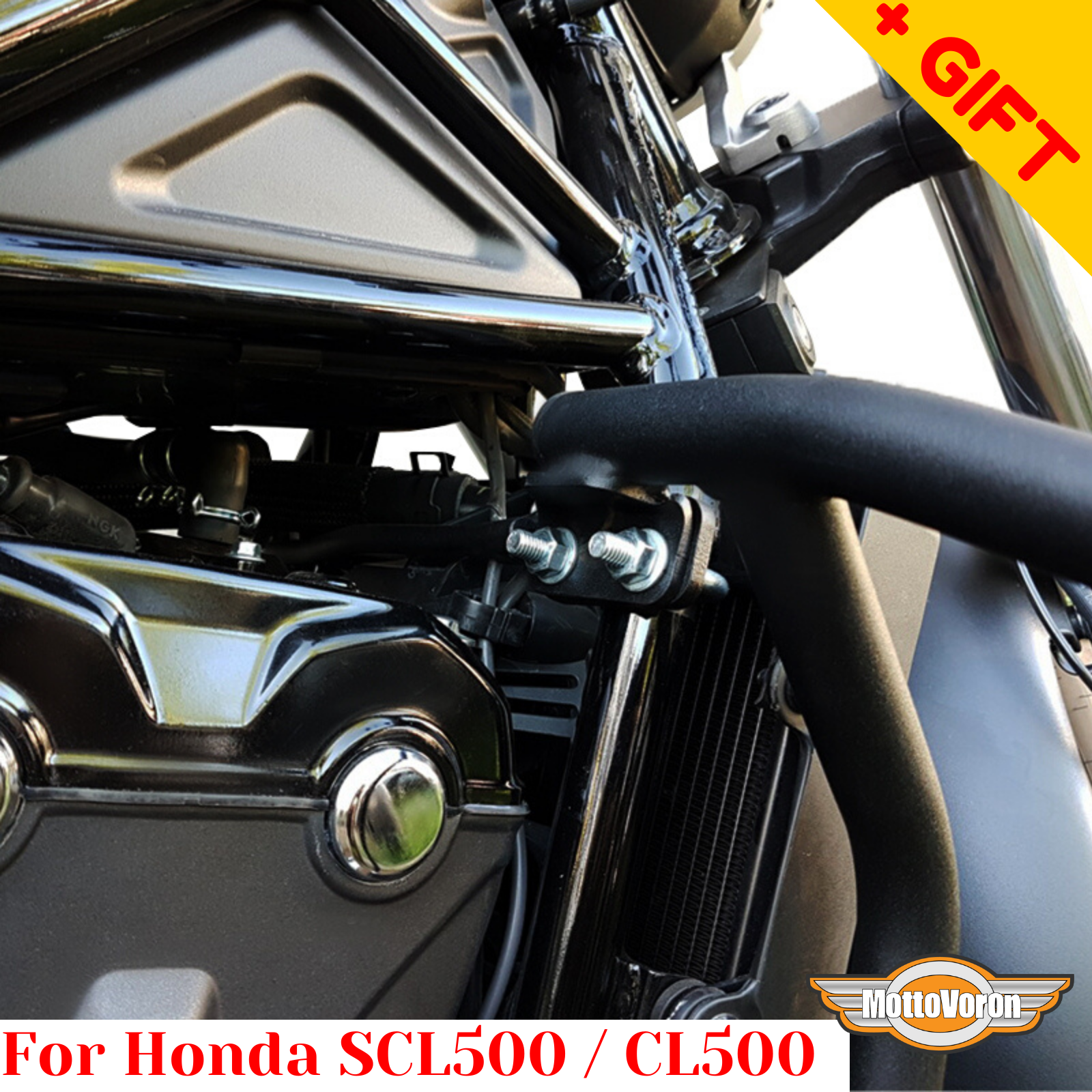 For Honda SCL500 Engine guard Honda CL500 crash bars SCL 500 CL 500 ...