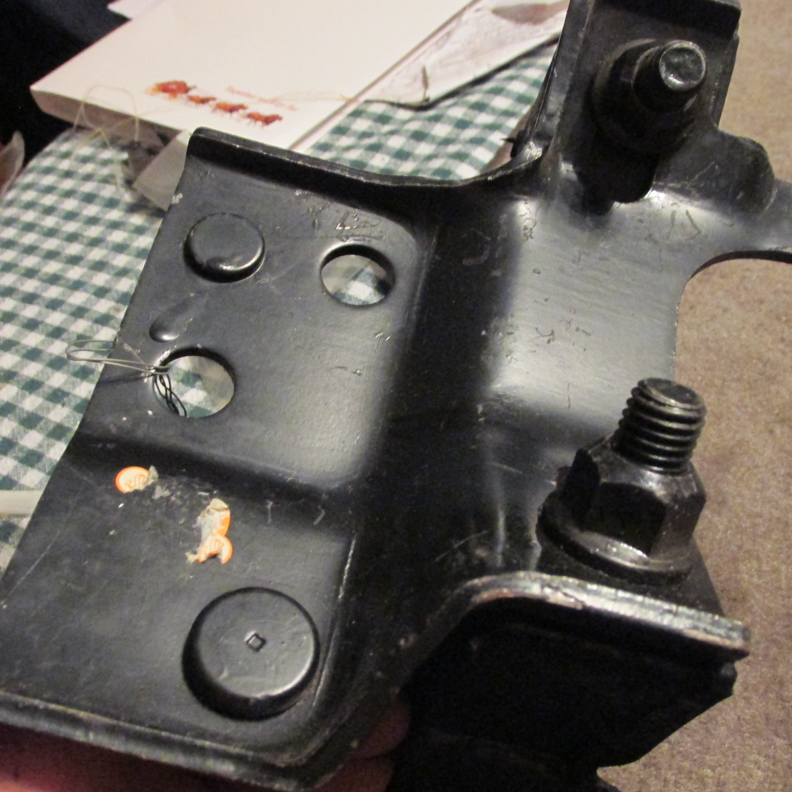 NOS NEW 1984 - 1990 FORD TEMPO MERCURY TOPAZ 2.3L ENGINE MOTOR MOUNT ...