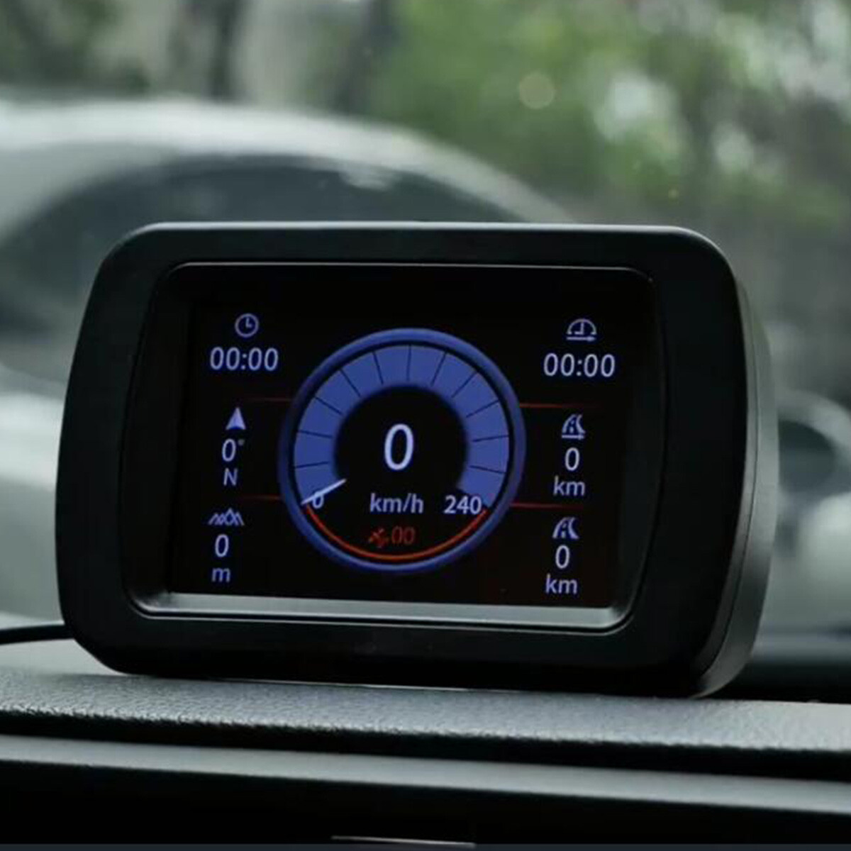 Digital Car GPS Inclinometer Compass 4x4 Off Road Slope Gauge Travl ...