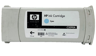 New Genuine HP C5090A Cyan 775ML Ink Cartridge PhotoSmart ML1000 ...