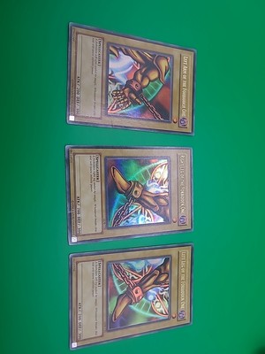 Left Arm, Legs of the Forbidden One LOB-120Ultra Rare Exodia Set ...