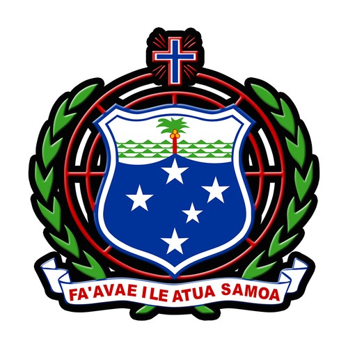 SAMOA COAT OF ARMS DECAL Size apr 80 mm by80 mm | eBay