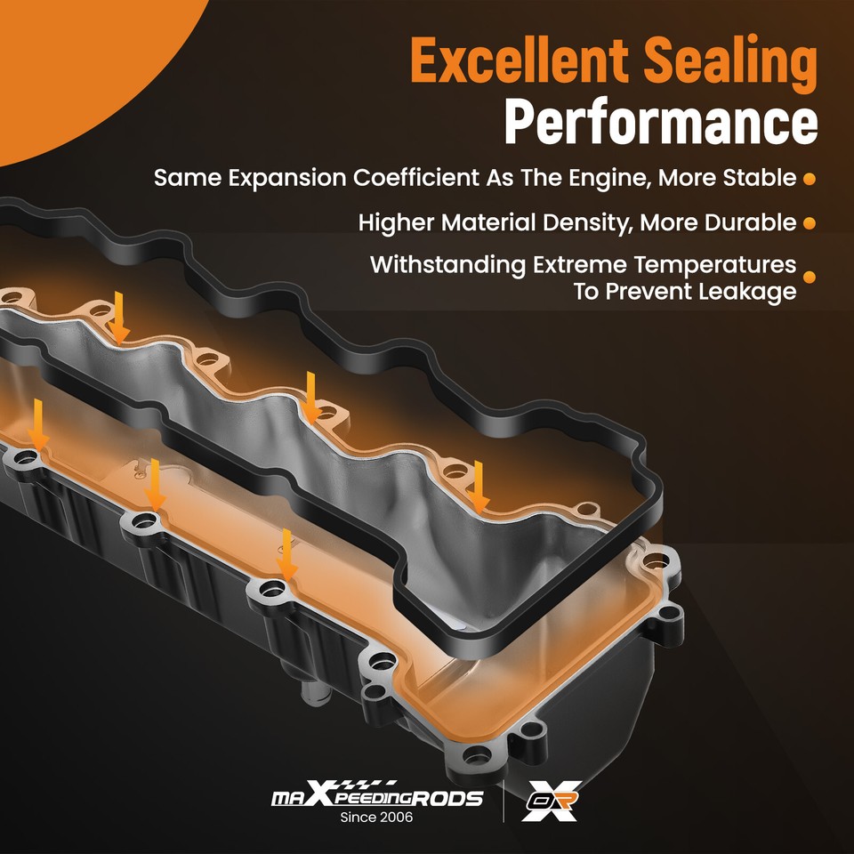 Passanger's Side Aluminum Engine Valve Cover For 2008-2010 Dodge Ram ...