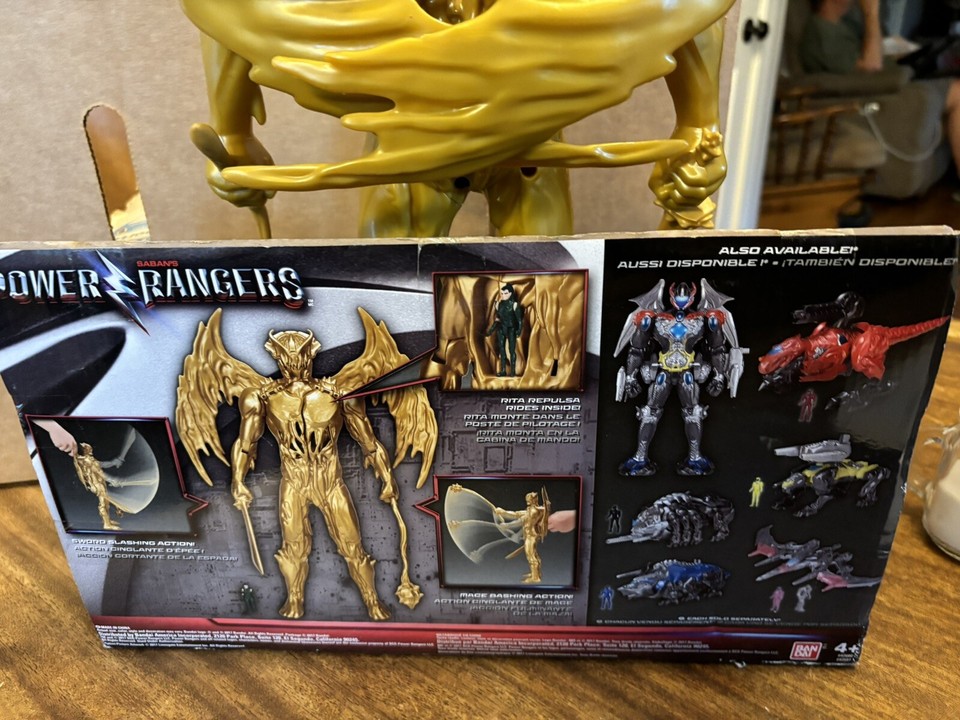 ⚡️Power Rangers Movie 18 inch Goldar with Rita Repulsa Figure NEW In ...
