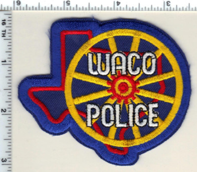 Waco Police (Texas) 1st Issue Shoulder Patch - new | eBay