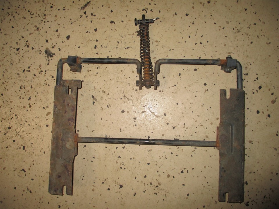 JOHN DEERE 425 445 455 HOOD HINGE ASSEMBLY COMPLETE (with attaching ...