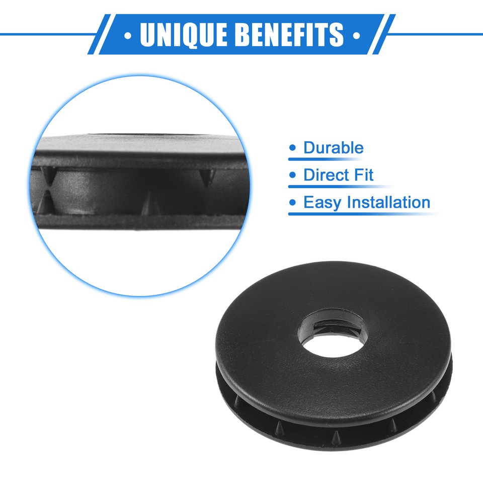Pack(2) Car Holder Retainer for Ford Durable Plastic Black Floor Mat ...