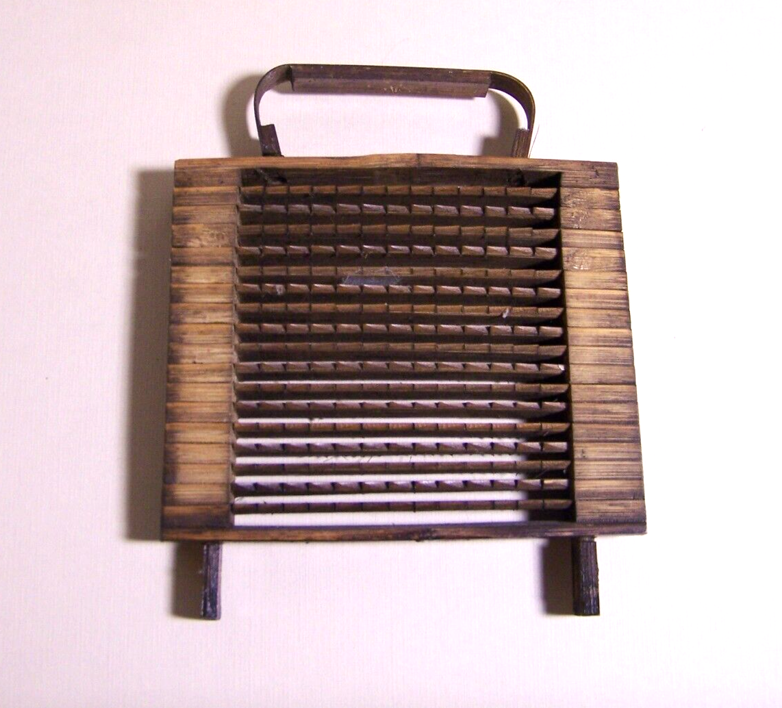 19th Century, Old Wooden Zester/Grater, handmade, no missing teeth ...
