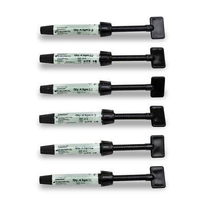 Ammdent New Nano Fill Nano-Hybrid Light-Cure Composite Kit Dental 6 x 4 ...