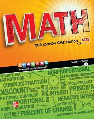 Glencoe Math, Course 2, Student Edition, Volume 1 by McGraw Hill (2012 ...