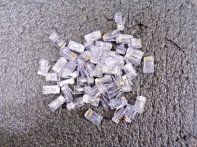 PLATINUM TOOLS Cat 6 Connector, Clamshell, PK50 100010C(TS) | eBay