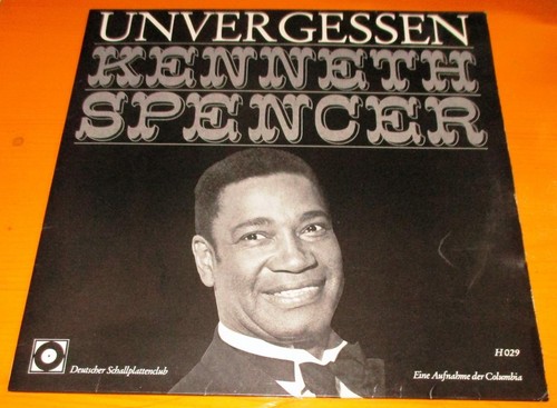 Langspielplatte Kenneth Spencer – Unvergessen | eBay