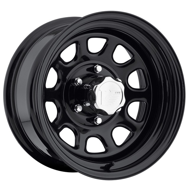 Vision 84 D Window 17x9 8x170 -12mm Gloss Black Wheel Rim With Cap for ...