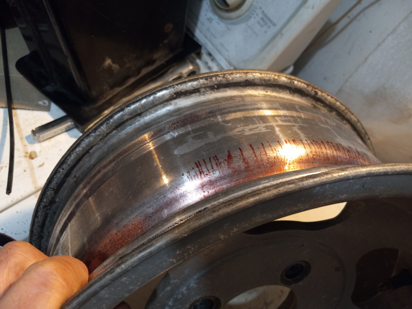 Four 1974-1978 Datsun 240Z-280Z? 14X5.5 Aluminum Slot Mag? Wheel Rims ...