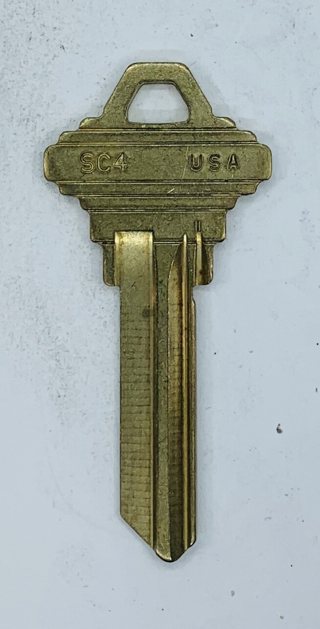 Lots of SC4 1145A SLG-4E 6SH1 145A Key Blanks for Schlage 35-101C ...