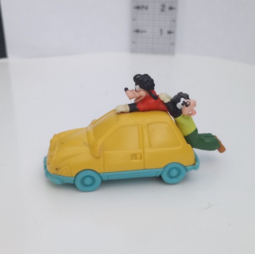 Disney A Goofy Movie Goofy & Max Yellow Pullback Car Burger King 1995 ...