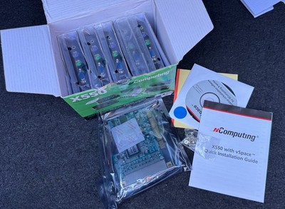 NComputing X550 5 User Desktop Virtualization Kit 5 500-0080 X550KIT | eBay