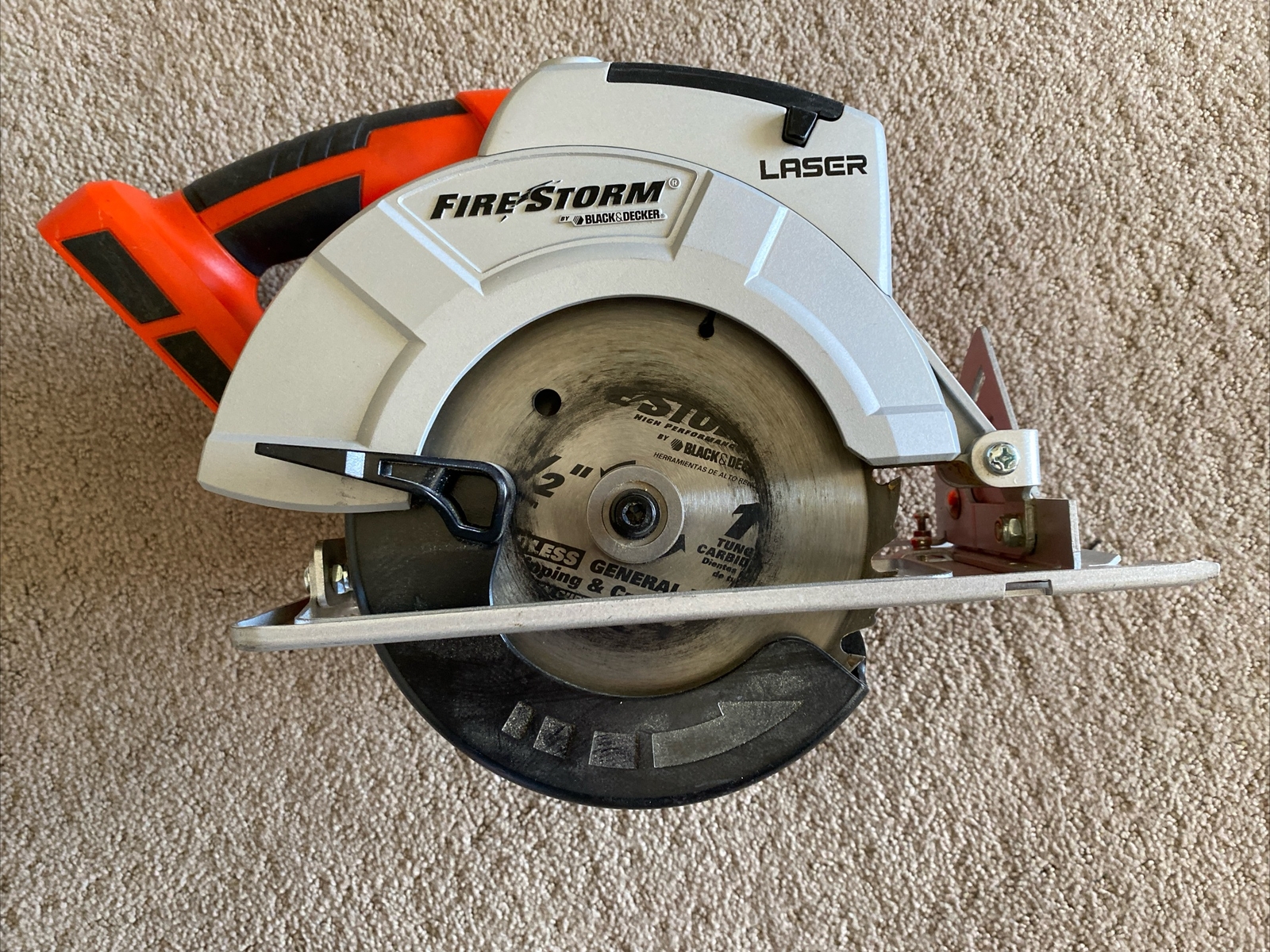 Black & Decker 18v Firestorm Cordless Circular Saw 6-1/2" FS1806CSL ...