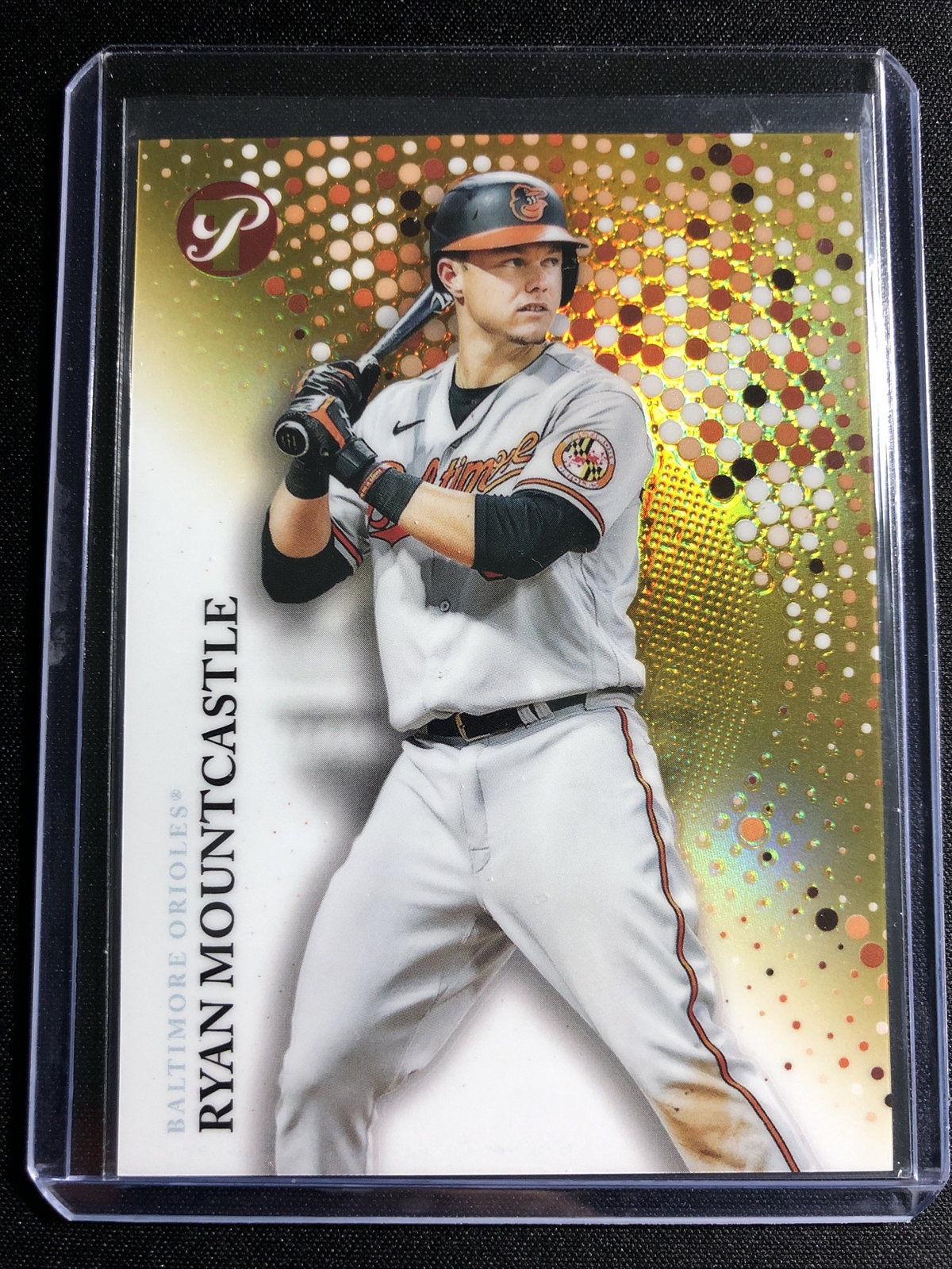 2022 Topps Pristine #18 Ryan Mountcastle Gold Refractor #14/50 Orioles ...