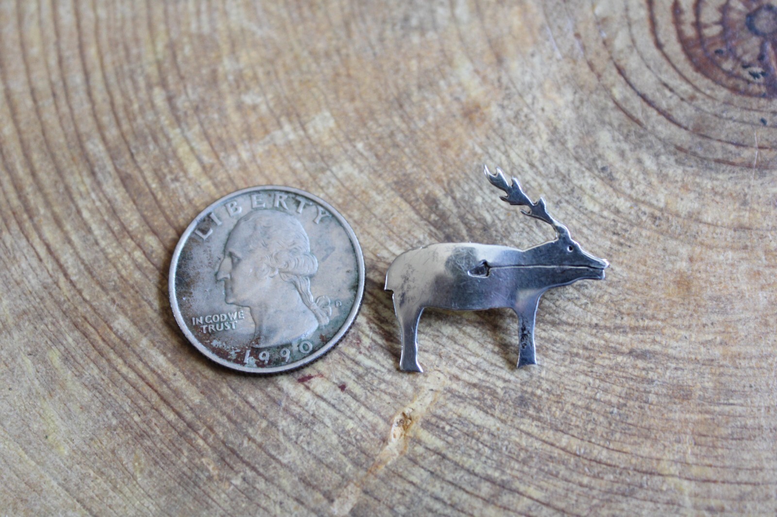 Sterling Silver ELK DEER Pin Brooch Navajo | eBay
