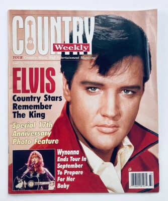 Country Weekkly Magazine August 16 1994 Elvis Presley, Wynonna No Label ...