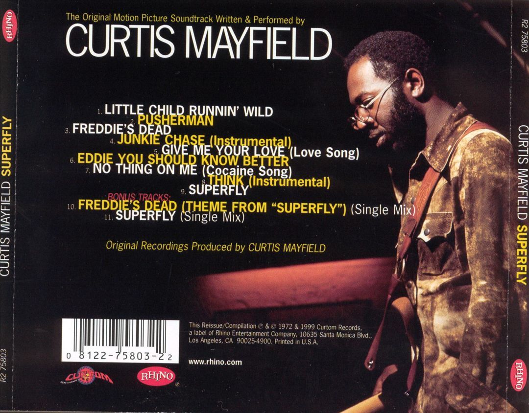 CURTIS MAYFIELD - SUPER FLY [ORIGINAL SOUNDTRACK] [REMASTER] NEW CD ...