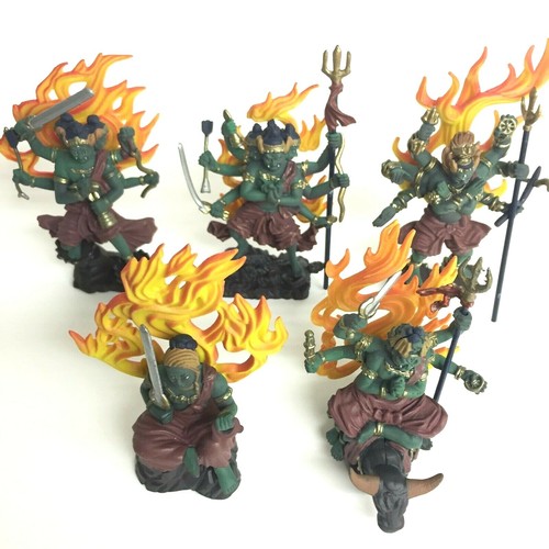 Worlds Mythology Mini Figure Buddhism Five Wisdom Kings Set of 5 Volks ...