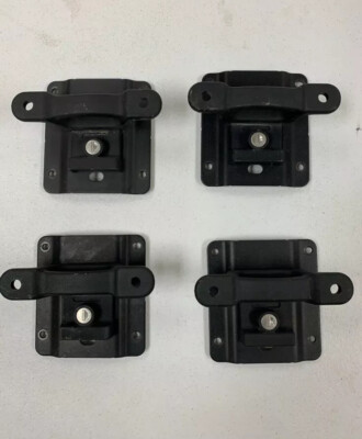 Ford F150 F250 (2015-2024) Bed TIE DOWN CLEAT PLATES AND HOOK SET OF 4 ...