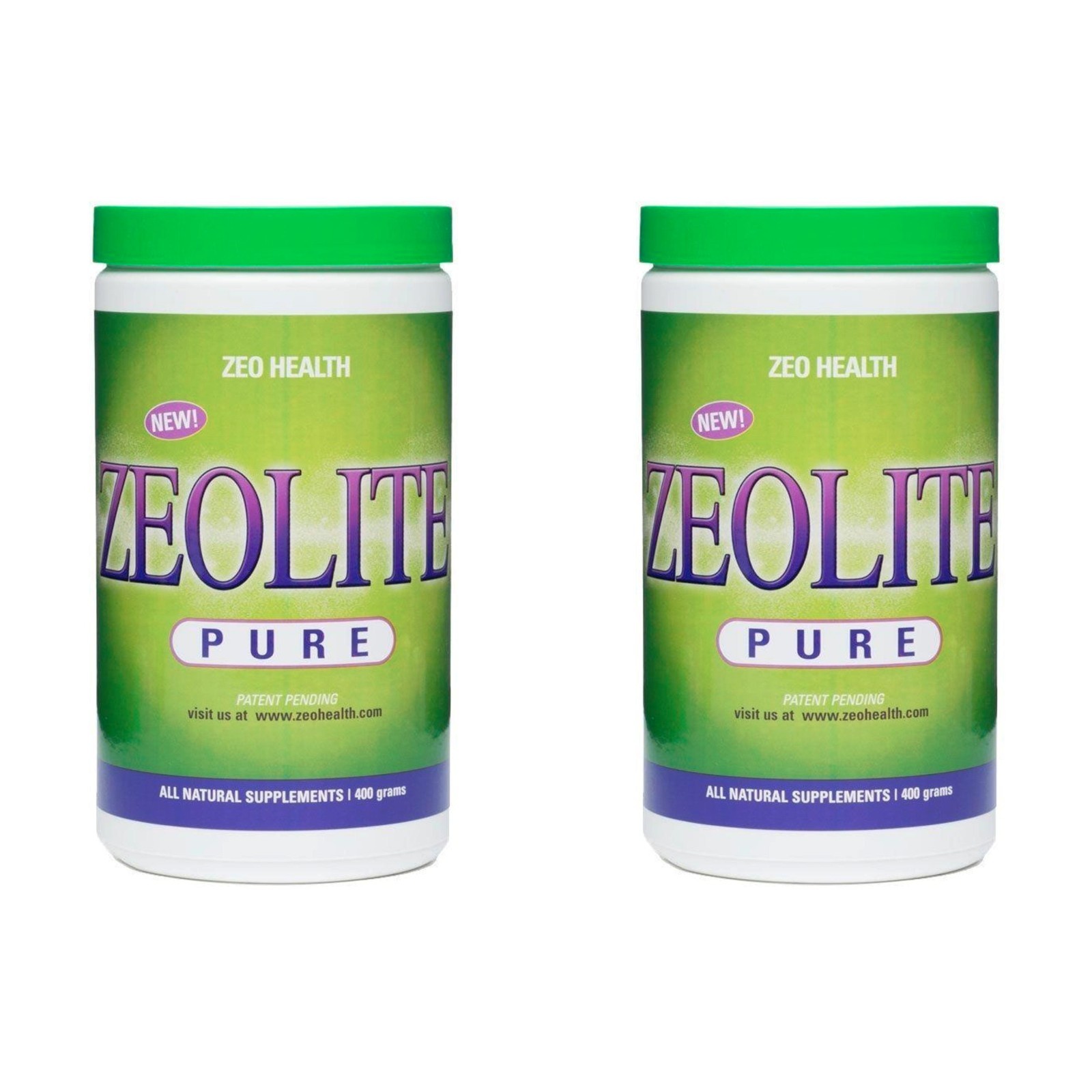 Zeo Health Pure Zeolite Detoxification Powder Pack of 2 - FREE Shipping ...