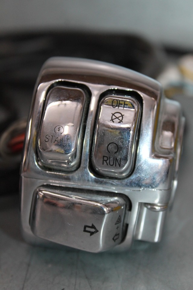 Harley Davidson Chrome Switch Housing Switches Left and Right | eBay