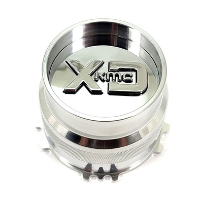 XD Series Machined Silver Wheel Center Cap for 5L XD229 Machete Crawl ...