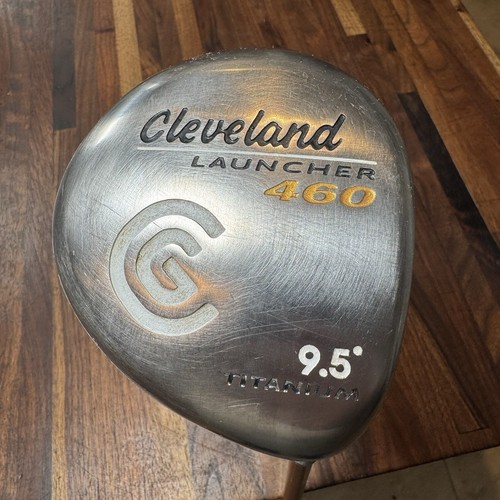 Cleveland Launcher 460 9.5* Ti Driver Launcher Gold 55g R Flex Graphite ...