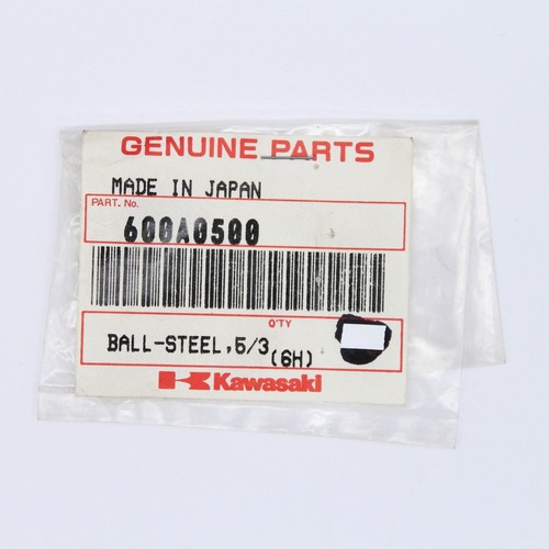 Kawasaki Steel Ball 5/3 Part Number - 600A0500 | eBay