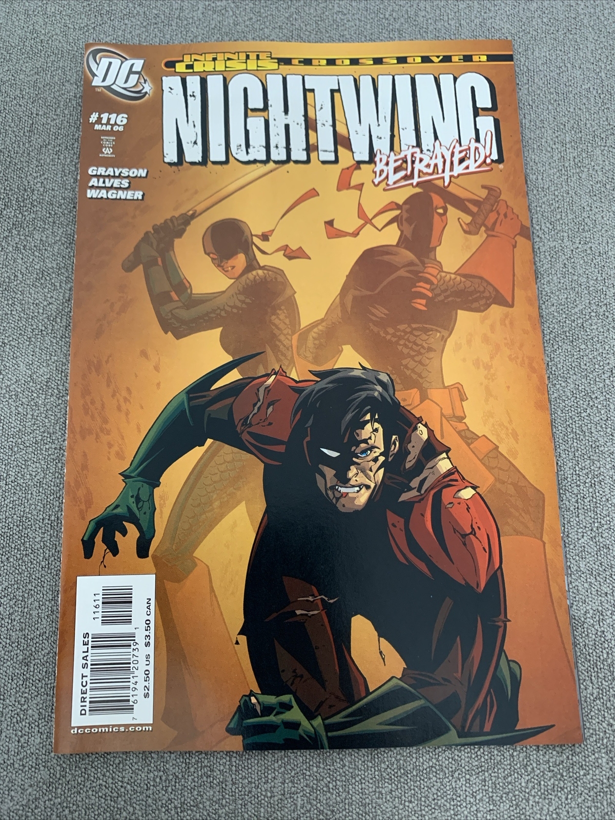 DC Comics Night Wing Betrayed Infinite Crisis Crossover No.116 March ...