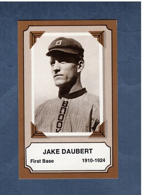 Pioneers of Baseball: #24 JAKE DAUBERT, Dodgers ~ 1974 Fleer/R.G ...