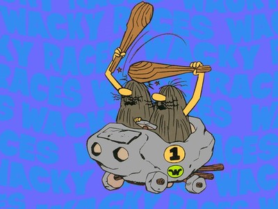 Hanna Barbera STYLE GUIDE PLATE - SLAG BROTHERS w BOULDER MOBILE Wacky ...