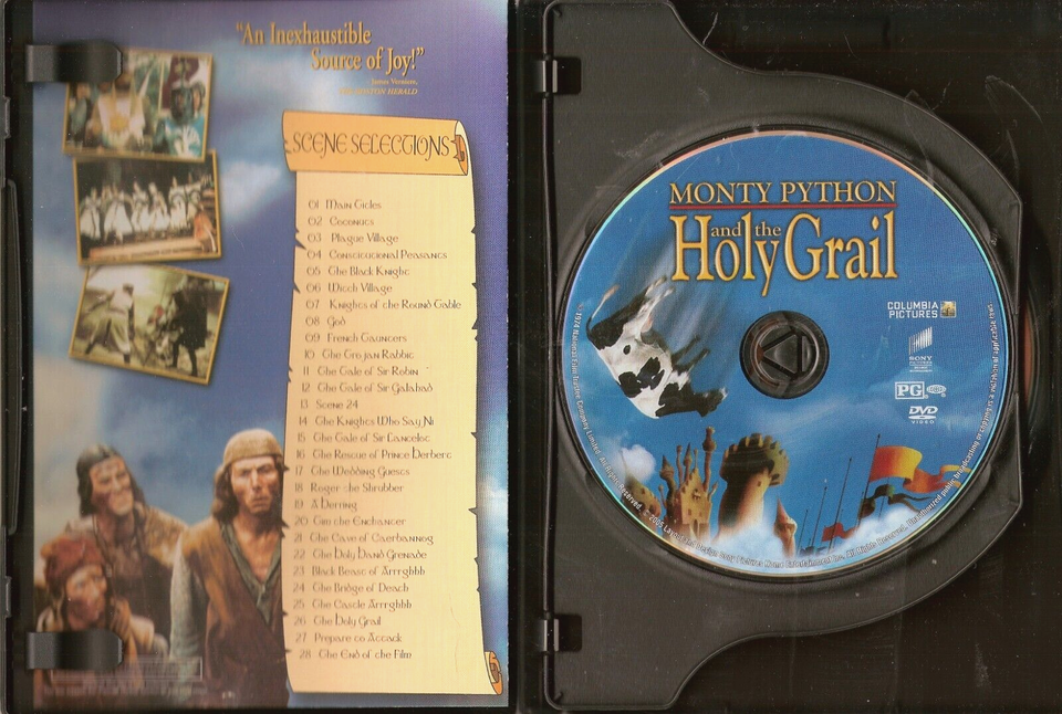 Monty Python and the Holy Grail (2011 Tristar 2-DVD set) | eBay