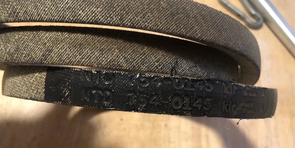 Genuine OEM MTD 954-0145A Mower Deck Belt 754-0145, 754-0145A, Troy ...