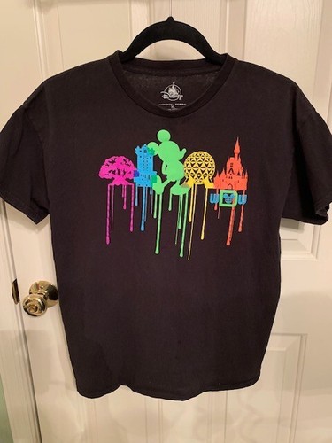 Disney Authentic Original Colorful Drip Cotton Boys T Shirt Size XL | eBay