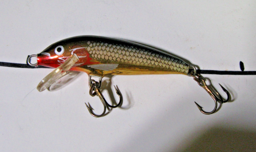 Vintage Rapala Countdown CD-5 Silver Plated Ireland Fishing Lure, Gold- EUC | eBay