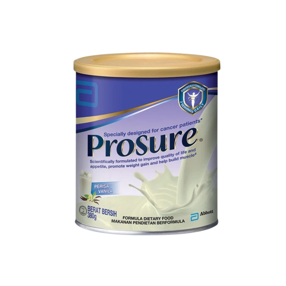 2X Cans Abbott Pro Sure Milk Powder 380g (High Protein) - Vanilla ...