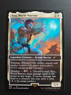 Ryu, World Warrior - Secret Lair MTG | eBay Australia
