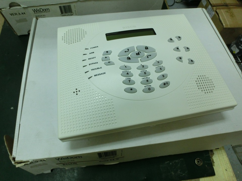 Risco WisDom RWSALVP01ENH,Wisdom433Voice(Eng)+Keyfob,RWSALV433ENA ...