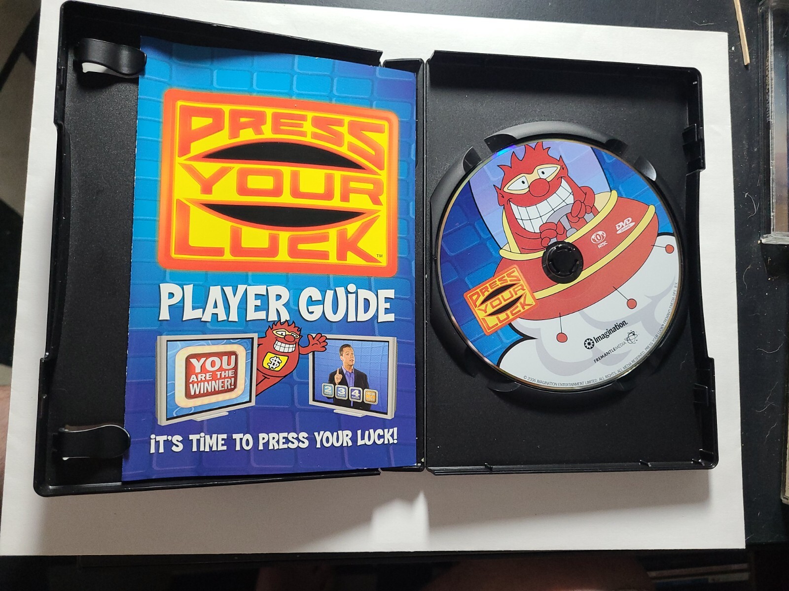 Press Your Luck Interactive DVD TV Game 2006 Imagination for sale ...