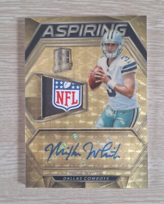 2018 MIKE WHITE Spectra NFL SHIELD AUTO Superfractor 1/1 RC | eBay