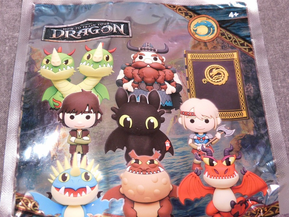 How to Train Your Dragon NEW * Toothless Clip * Blind Bag Key Chain ...