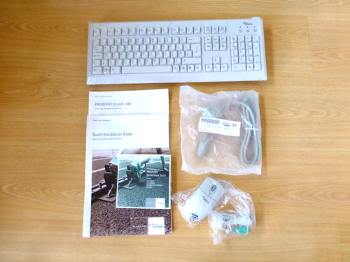 Vintage Fujitsu Siemens Keyboard mouse PS/2 QWERTY Primergy Server ...