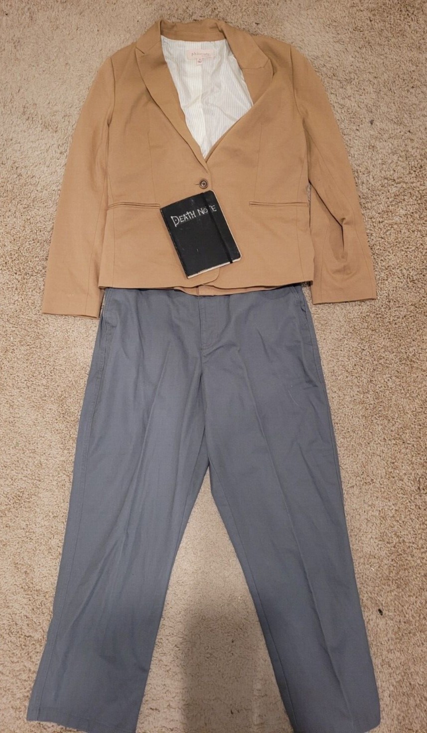 Death Note Light Yagami Cosplay Uniform Women's Size … - Gem